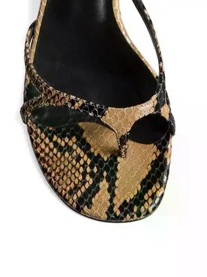 Khaite 35mm Mila Leather Sandals