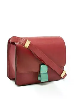 Celine Box Crossbody Bag - Red