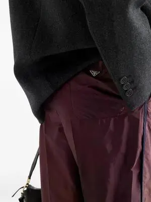 Prada Re-nylon Trousers - Red