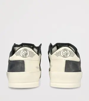 GOLDEN GOOSE Suede Distressed Stardan Sneakers - Grey