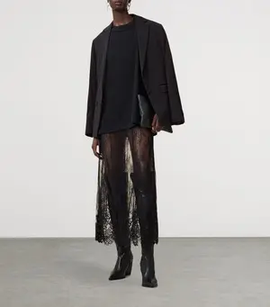 ALLSAINTS Lace Arran Maxi Skirt