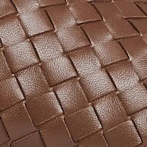 Bottega Veneta Lambskin Elio Sandals - Brown