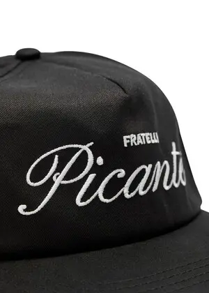 PICANTE Fratelli Logo-embroidered Cotton Cap