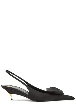 Saint Laurent Kitten Heel Pumps