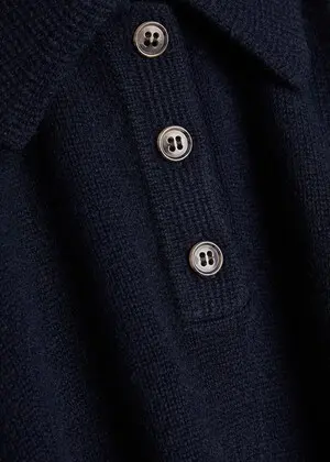 LISA YANG Cashmere Polo Jumper