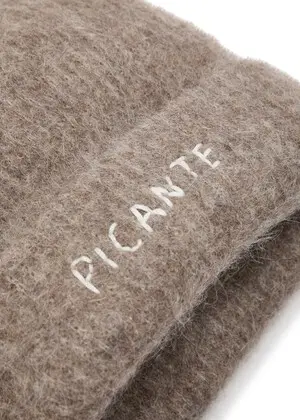 PICANTE Logo-embroidered Alpaca-blend Beanie