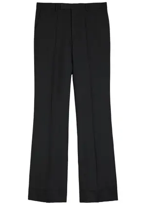Valentino Garavani Flared-leg Twill Trousers