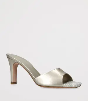 GINA Yasmin Patent Leather Mules
