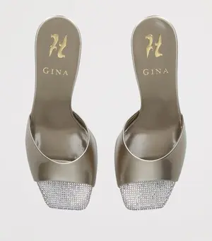 GINA Yasmin Patent Leather Mules