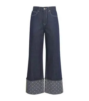 Tory Burch Ankle Length Jeans For Women