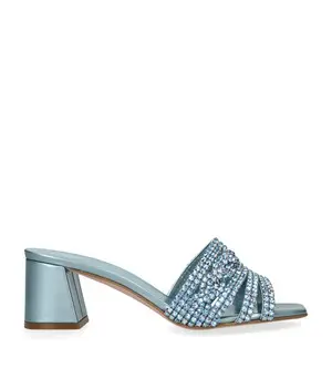 Gina Block Heel Mules Clogs For Women