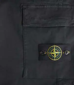 Stone Island Stretch-cotton Cargo Trousers