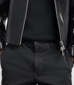 Stone Island Stretch-cotton Cargo Trousers