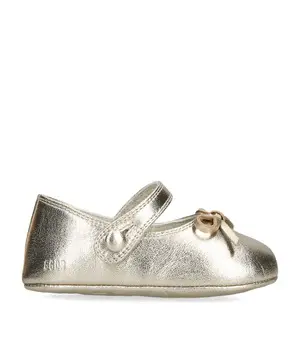 GOLDEN GOOSE Leather Sofi Ballet Flats