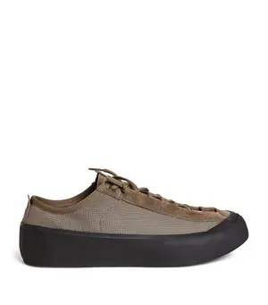 Stone Island Mesh-suede Sneakers