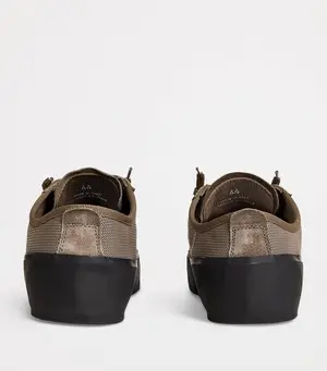 Stone Island Mesh-suede Sneakers