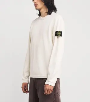 Stone Island Cotton Compass Crewneck Sweater