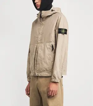 Stone Island Nylon Technical Compass Jacket - Beige