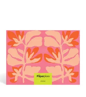 Papier Bright Floral Weekly Desk Planner - Pink