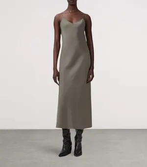 ALLSAINTS Juno 2-in-1 Midi Dress
