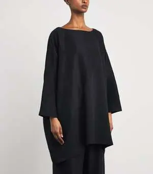Eskandar Silk Plissé Top