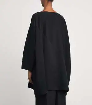 Eskandar Silk Plissé Top