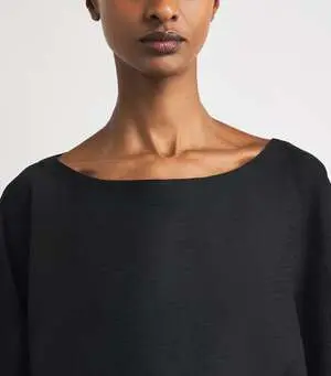 Eskandar Silk Plissé Top