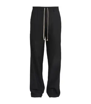 Rick Owens X Moncler Drawstring Straight Trousers
