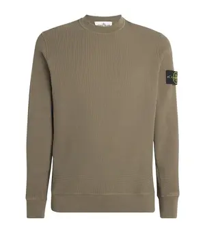 Men's Stone Island Green Sweaters