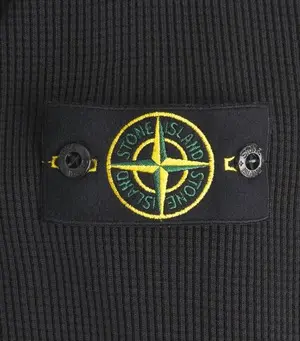 Stone Island Cotton Waffle-knit Crew Neck Sweater