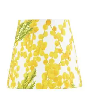 SUMMERILL & BISHOP Linen Mimosa French Drum Lampshade - Yellow