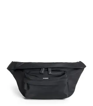 Sandro Logo Belt Bag - Black