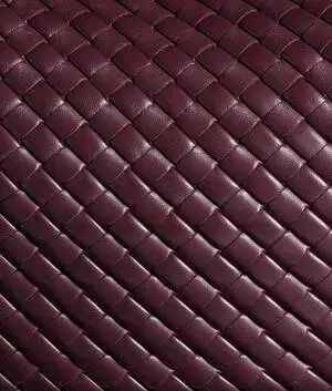 Bottega Veneta Padded Intrecciato Leather Shoulder Bag - Deep Mahogany