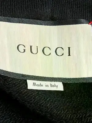 Gucci Knit Printed Hoodie