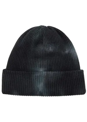 PICANTE Logo Tie-dye Ribbed Cotton Beanie