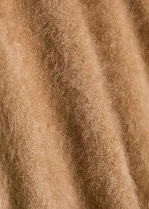 LISA YANG Brushed Cashmere Crewneck Top