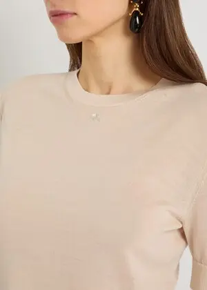 COURREGES Merino Wool T-shirt