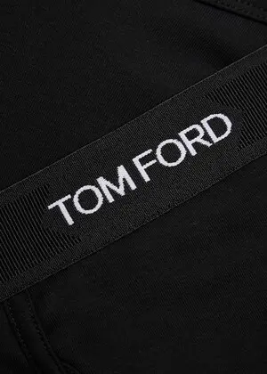 TOM FORD Stretch-cotton Boxer Briefs - Black