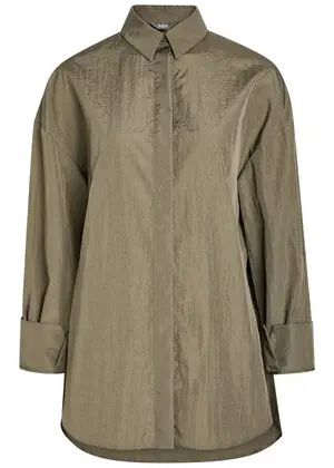 Max Mara Studio Drop Shoulder Shirts For Women
