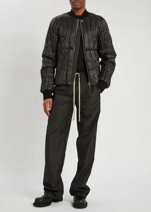 Rick Owens X Moncler Geocamo Padded Flight Jacket
