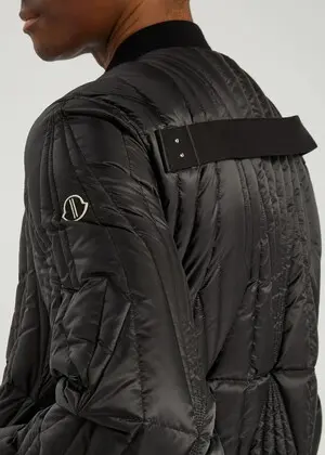 Rick Owens X Moncler Geocamo Padded Flight Jacket