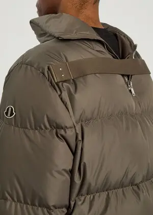 Rick Owens X Moncler Cyclopic Padded Jacket - Brown