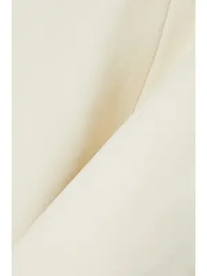 Khaite Uma Off-the-shoulder Melton Wool-blend Midi Dress