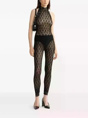 PATOU Lace Halterneck Jumpsuit