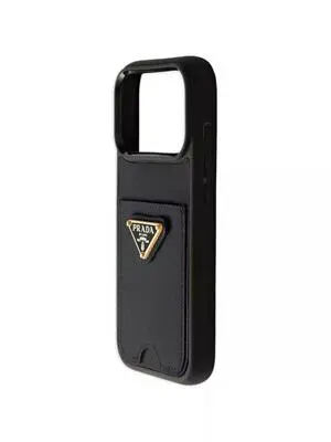 Prada Leather Iphone 17 Pro Case