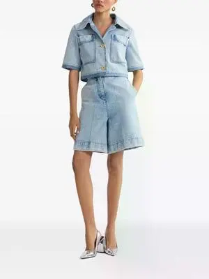 PATOU Cropped Jacket - Blue