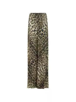 Roberto Cavalli Leopard-print Trousers