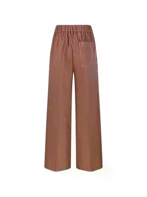 FORTE_FORTE Palazzo Trousers - Brown