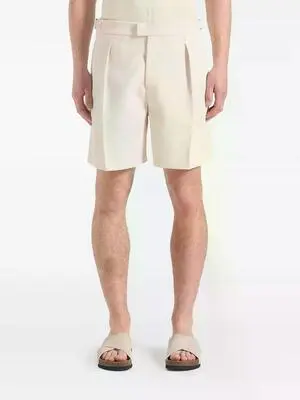 Manière De Voir Maniere De Voir Tailored Pleated Shorts