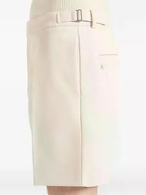 Manière De Voir Maniere De Voir Tailored Pleated Shorts